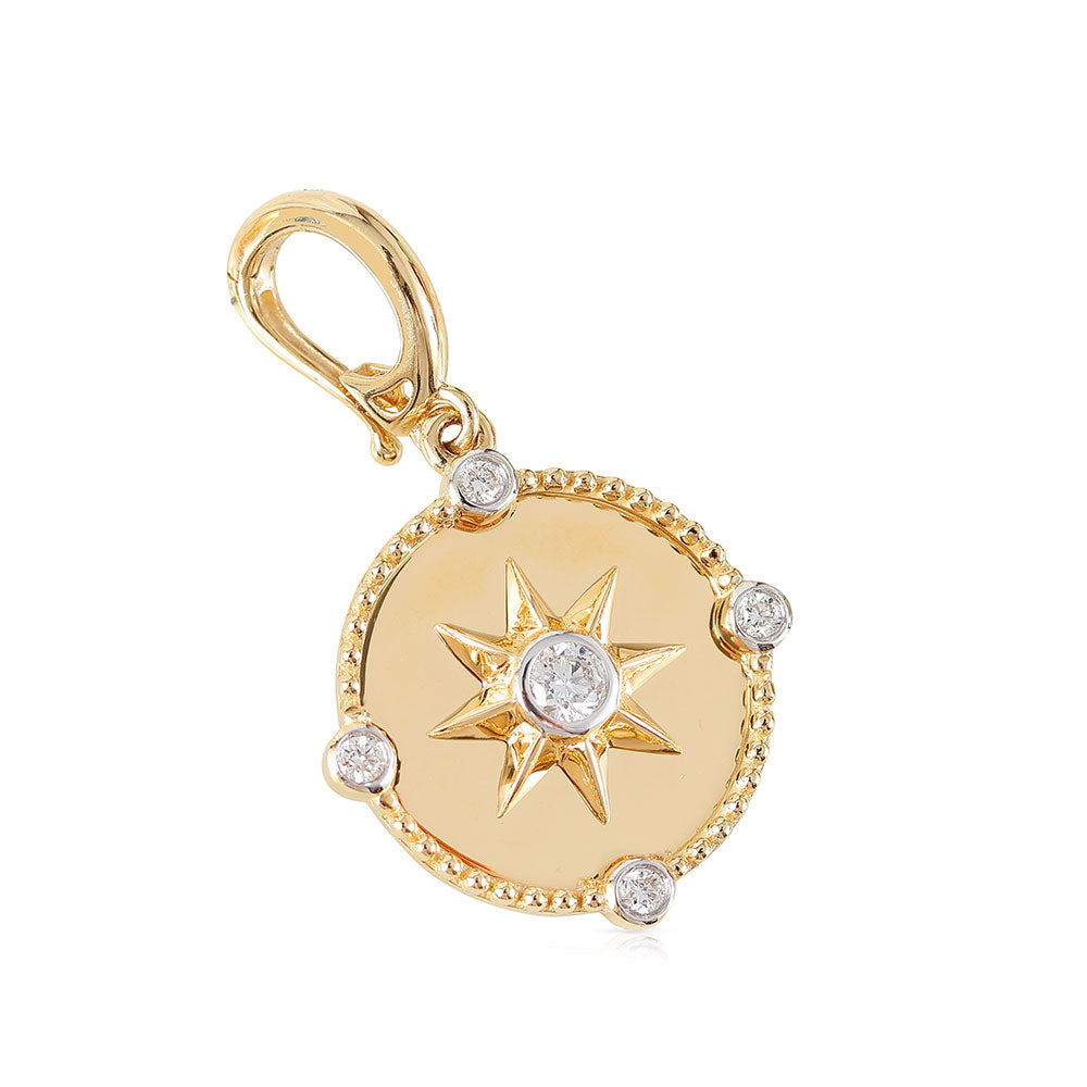 SALT. Fine Jewelry |DIAMOND STAR MEDALLION – SALT. Fine Jewelry CA