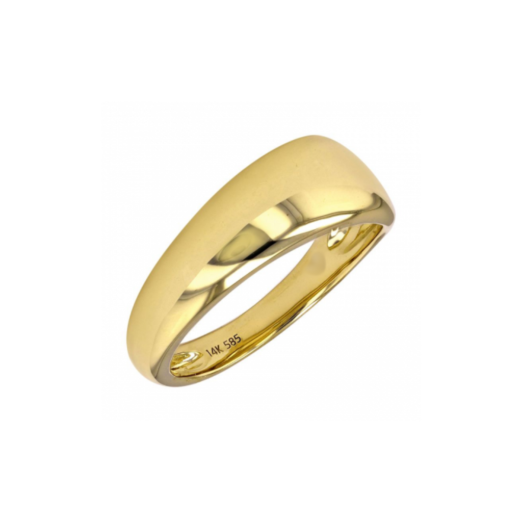 SALT. Fine Jewelry |DIAMOND 14K GOLD ASYMETRICAL RING – SALT. Fine ...